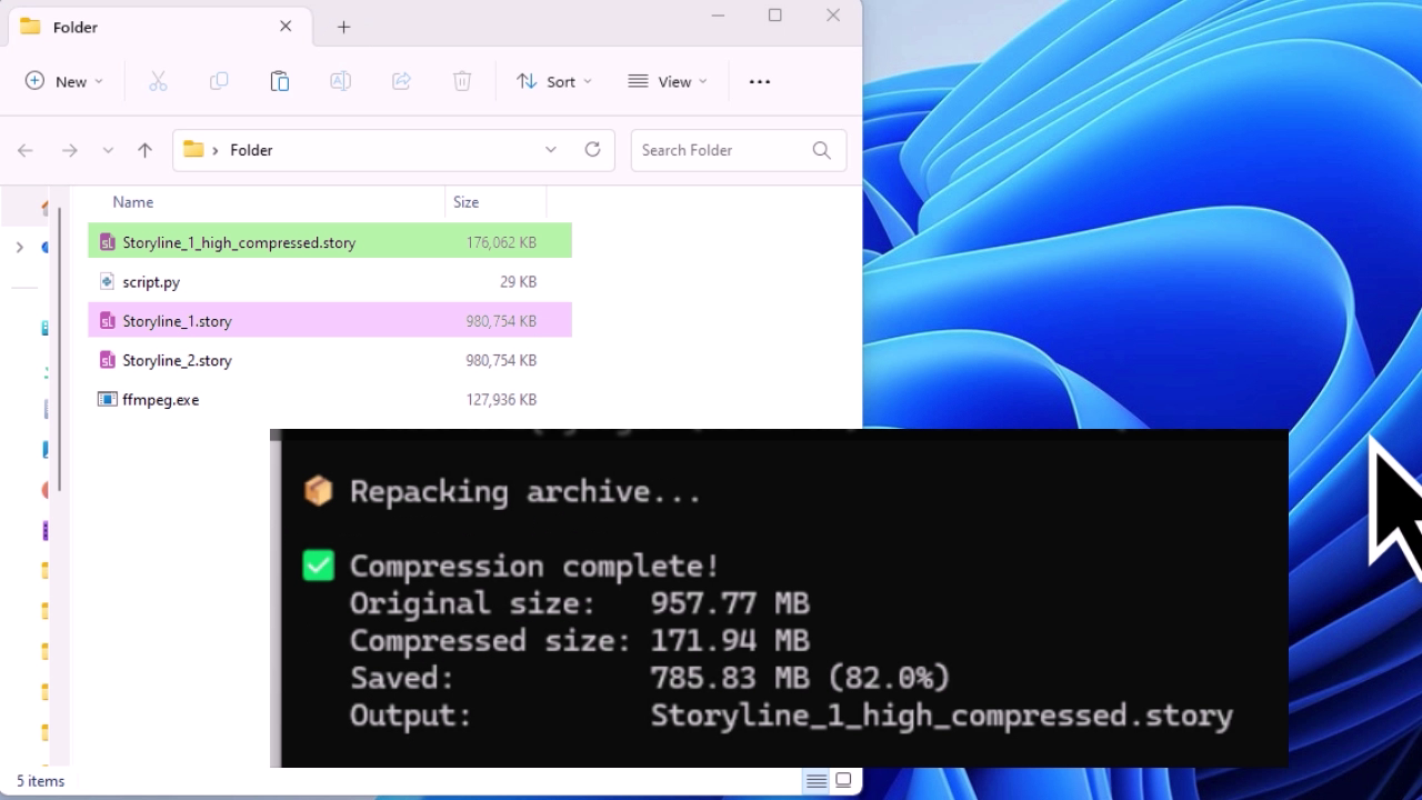 How to Compress SCORM, Xapi Packages and Storyline Source files – eBlog